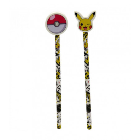 Lapiz con Goma Pokemon Pikachu surtido